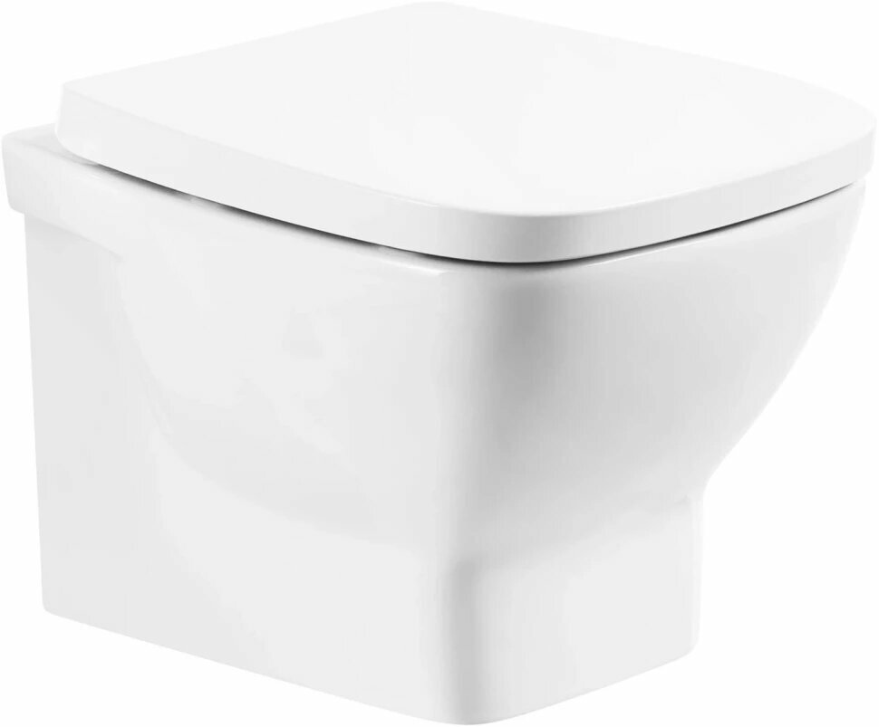 Унитаз подвесной BelBagno Lago BB128CH белый