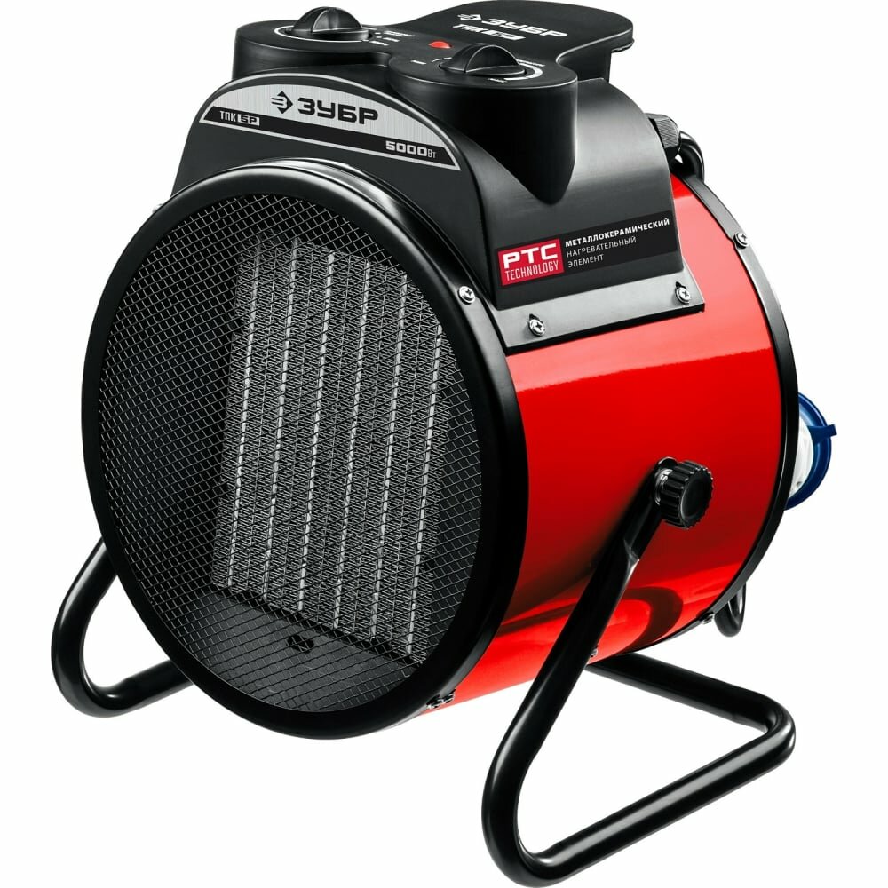 Электрическая тепловая пушка ЗУБР 5 кВт, МКН ТПК-5Р