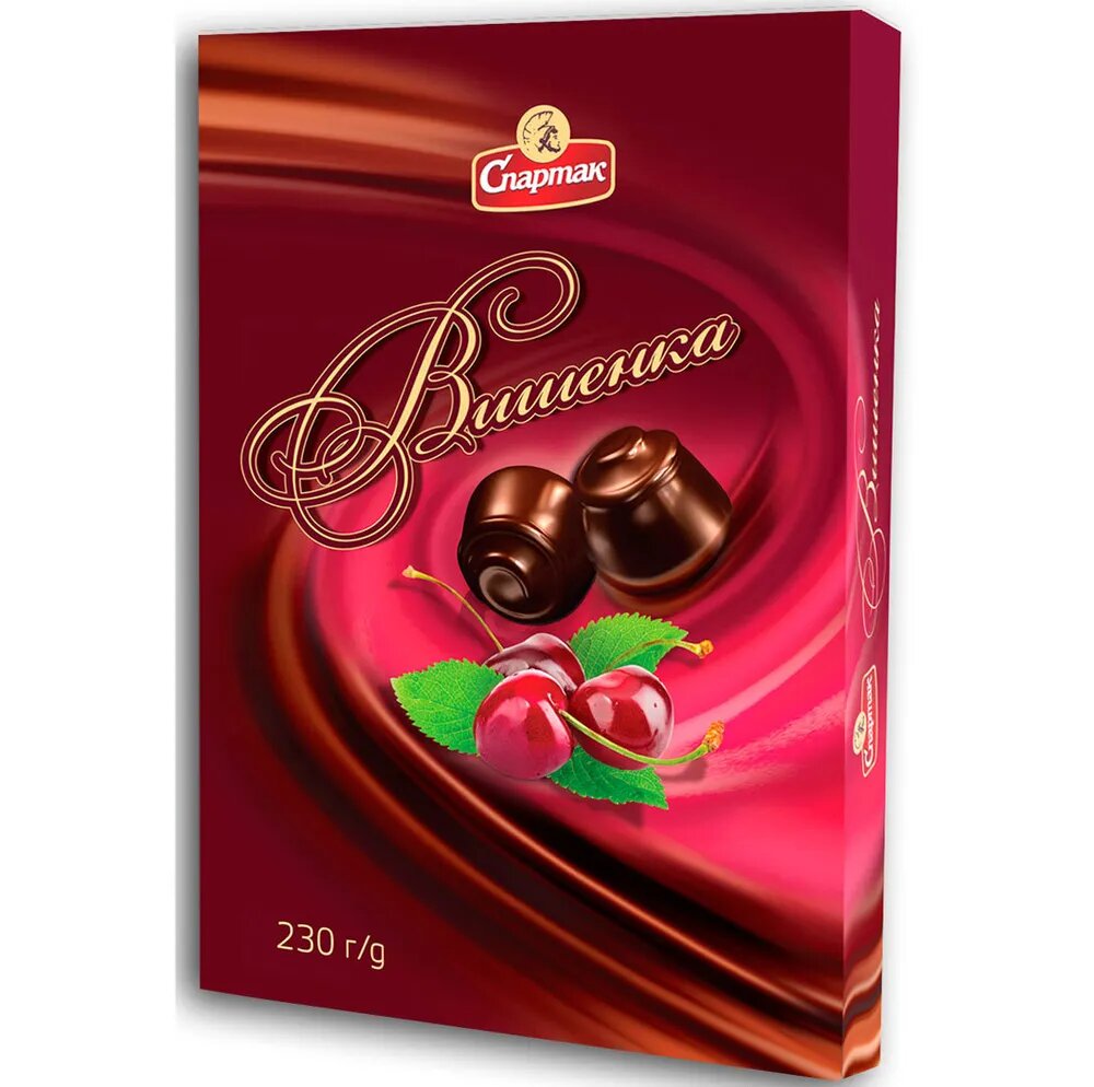 Набор конфет Спартак, Вишенка, 230 гр
