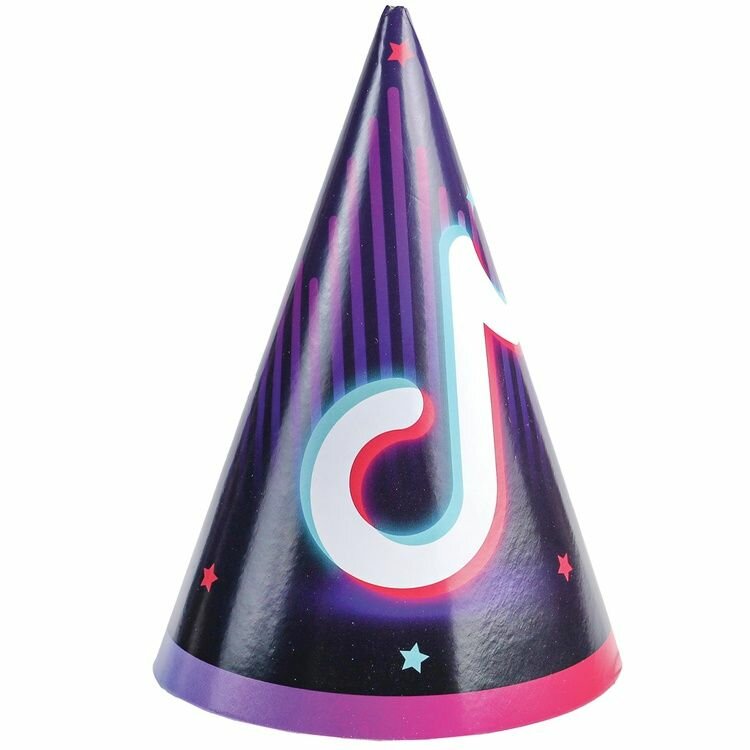 Колпак Блогер Party 6 шт