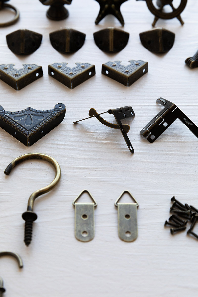 Фурнитура для шкатулок "Mr. Carving" MMG-039 "подвес" №01 золото