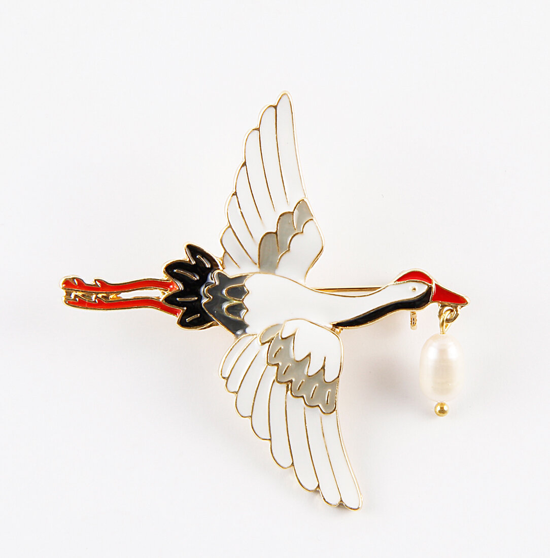 Брошь, эмаль