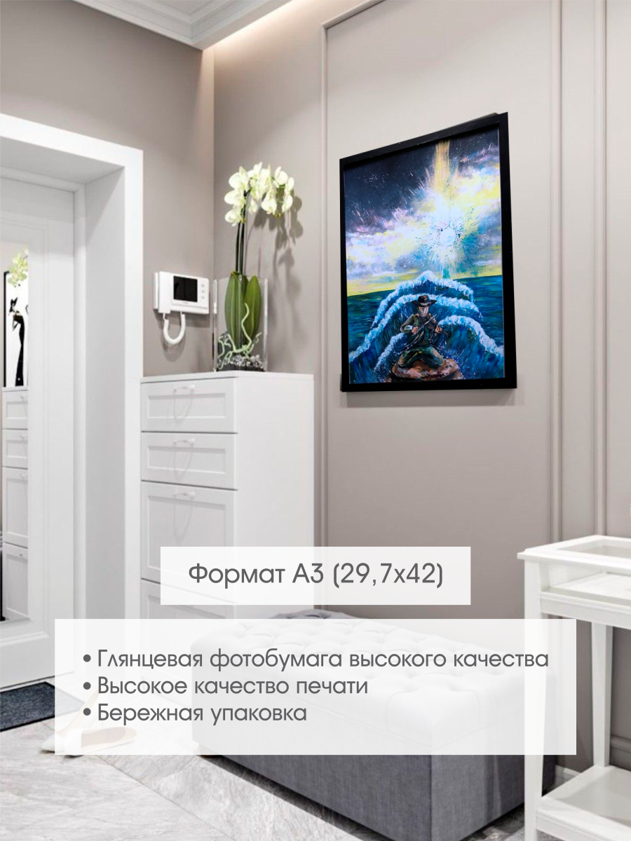 Постер на стену Плакат на стену Формат А3