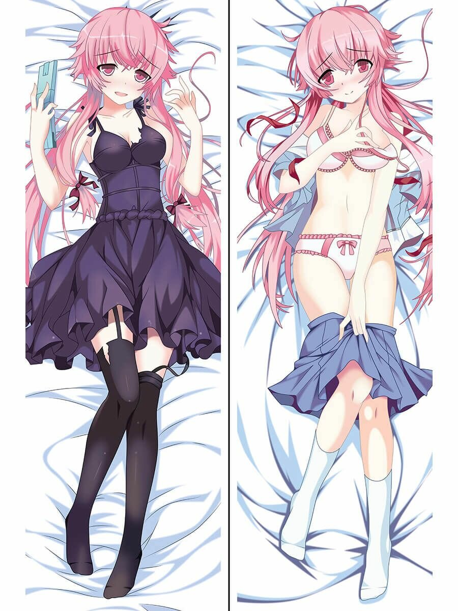 Наволочка дакимакура Юно Гасай из Дневник будущего арт. D0145, 150x50