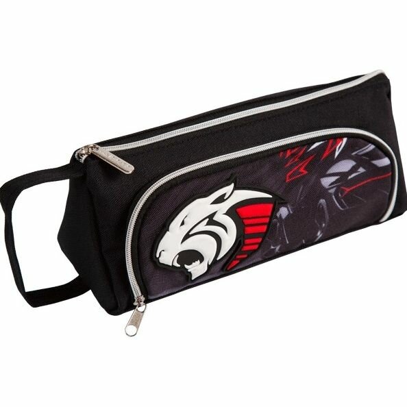 Пенал "deVENTE. Born for Speed" 21x8,5x8,5 см, треугольный, плотный износостойкий текстиль, на молни