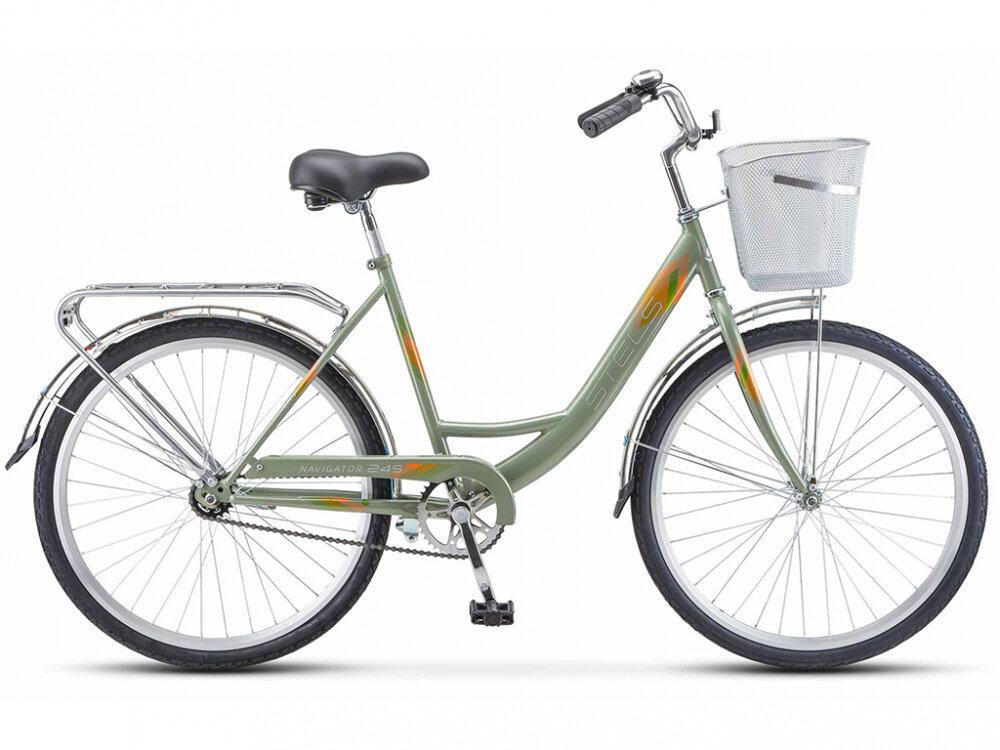 Велосипед Стелс Legenda 240 26C (м) (рама 19", зеленый)