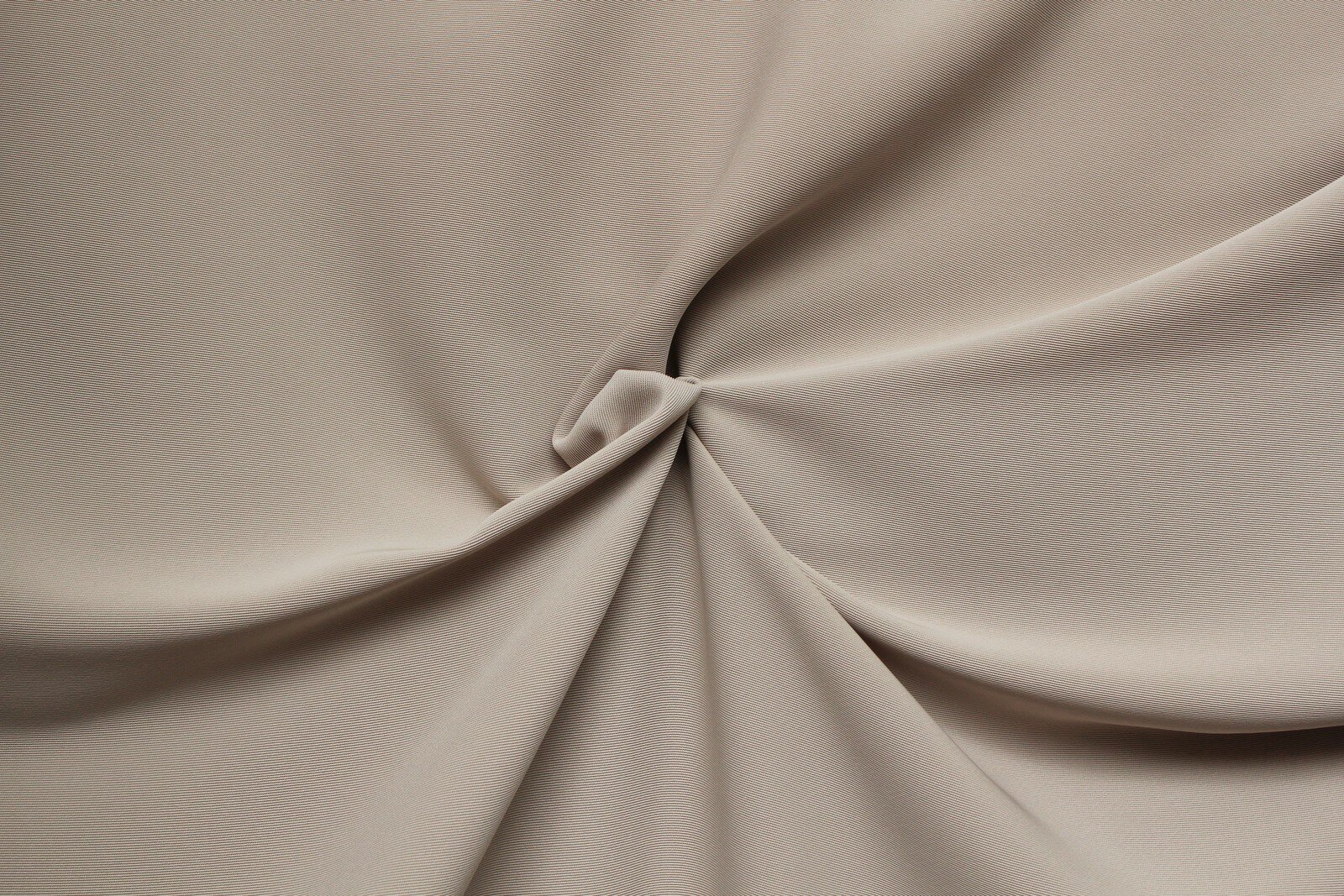 Ткань Габардин-стрейч серовато-бежевый, ш132см, 0,5 м