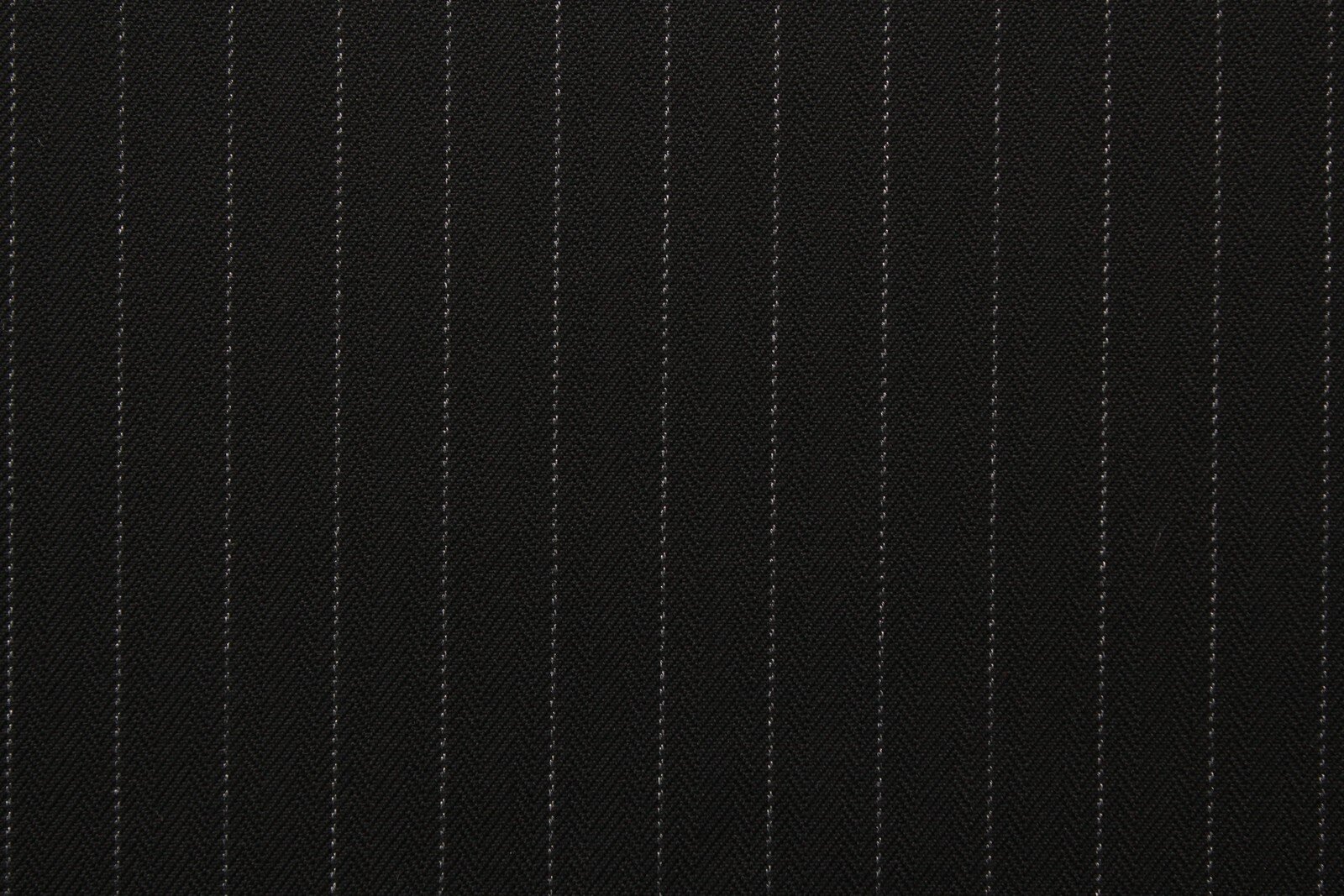 Ткань костюмная стрейч Nino чёрная в ёлочку и светлую полоску, ш148см, 0,5 м