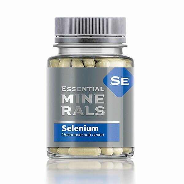 Органический селен Essential Minerals 60 капсул