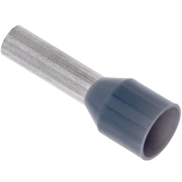 Наконечник 173/12 медный 2,5мм2 втулочный изолированный на 1 провод, полипропилен (Gustav Klauke GmbH) (100 шт. в комплекте)