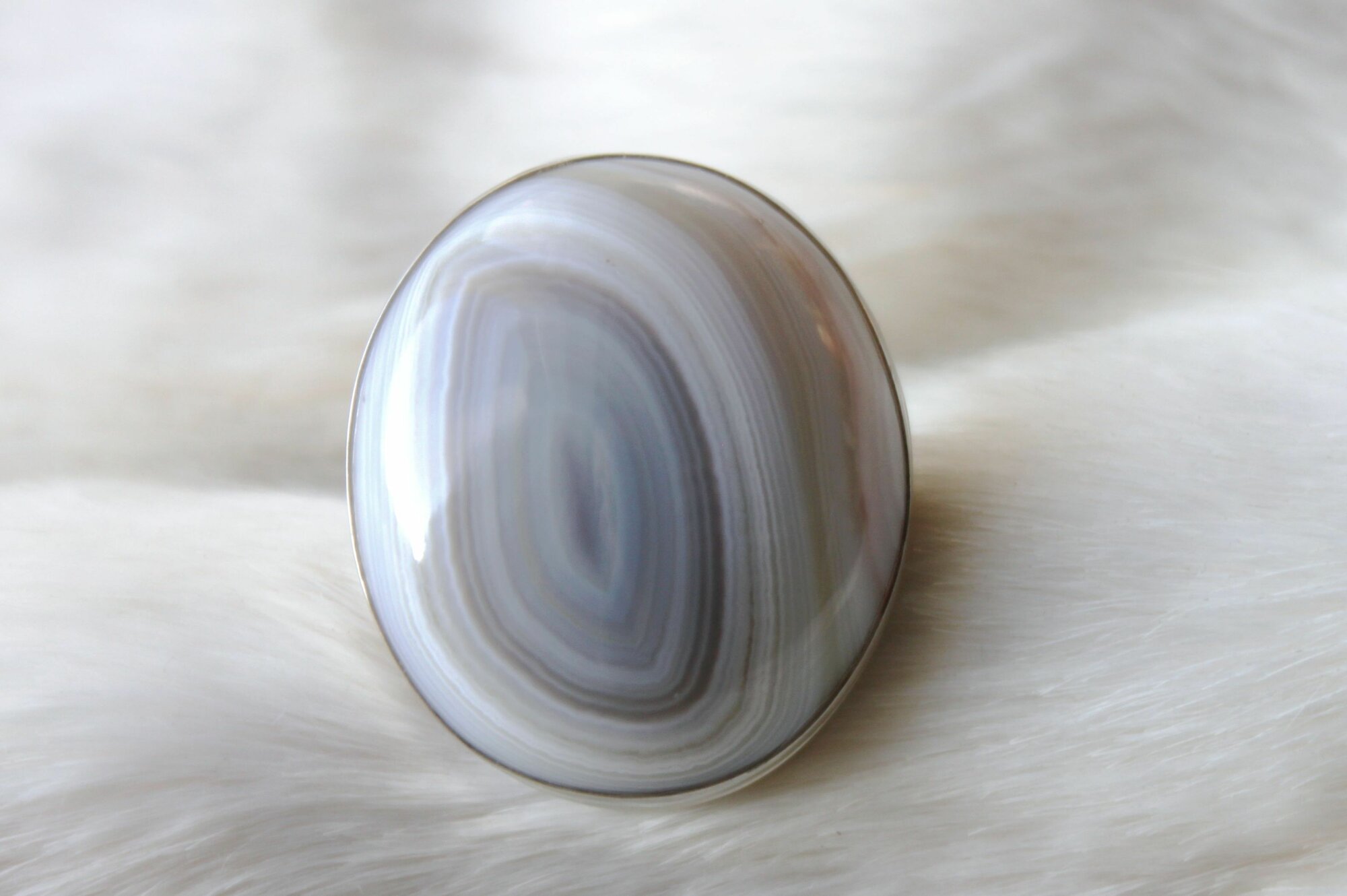 Кольцо, агат