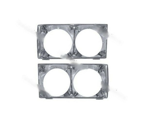 Облицовка фар 2106 очки никель