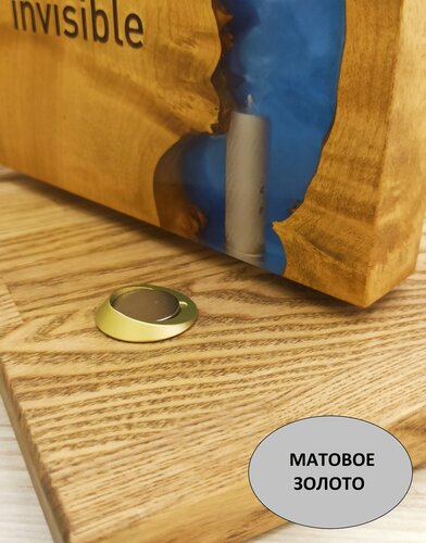 Магнитный напольный стопор для двери Magnetic stopper INVISIBLE D2 ...