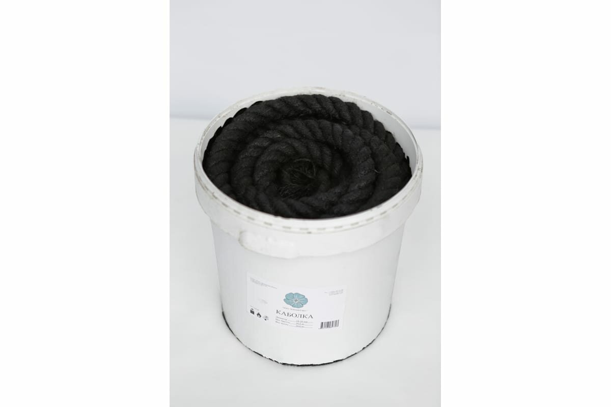 ООО юнафлэкс Каболка канализационная 18-20 мм, ведро 20кг КБЮ1820