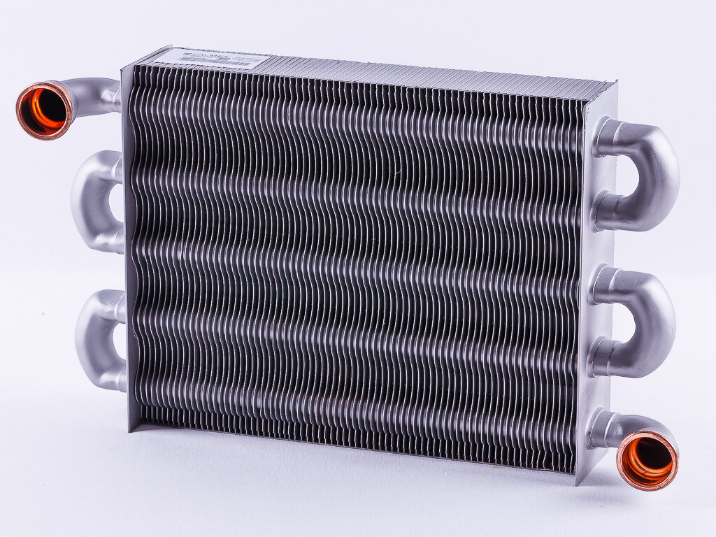 Теплообменник первичный для котлов отопления Ariston (для моделей 24 FF; 15 FF) 65106297