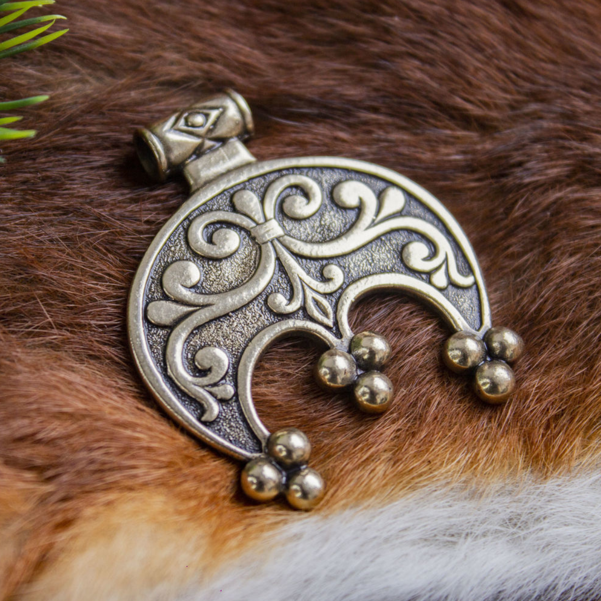 Лунница Макошь Мокошь Богиня Славян Славянский Амулет Подвеска Амулет Оберег Солярный Символ Славянское Украшение Славянская Языческая Мифология