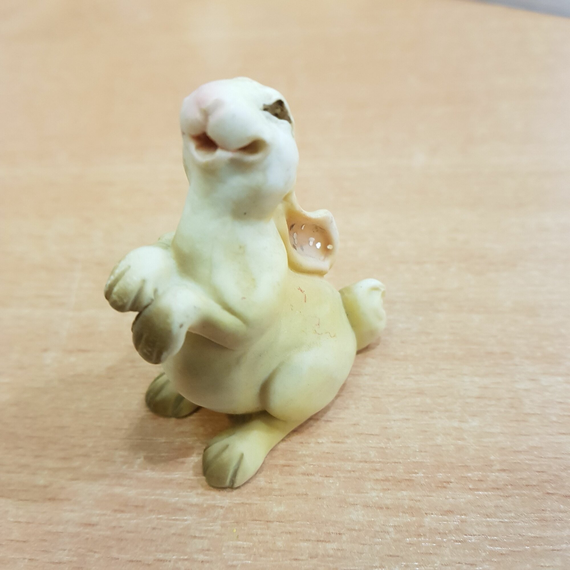 Фигурка декоративная "Кролик" литовская керамика 6,5х3х5см 15554