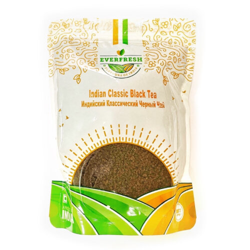 INDIAN CLASSIC BLACK TEA, Everfresh (индийский классический чёрный ЧАЙ, Эверфреш), 500 г.