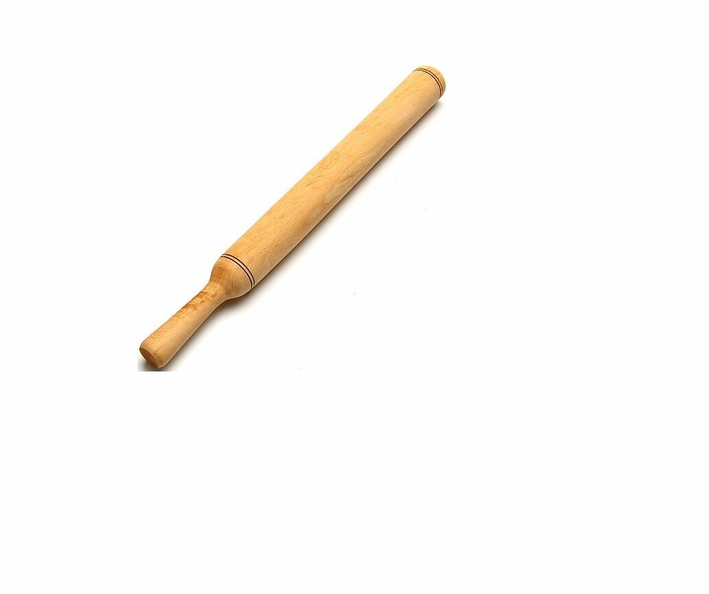 Скалка буковая с одной ручкой