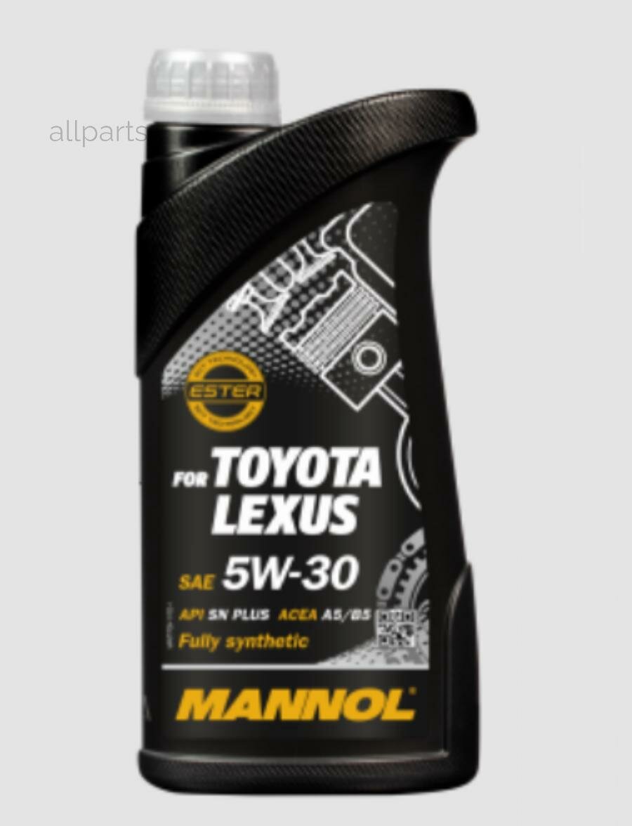 MANNOL MN77091 масло моторное! синтетическое\ API SN Plus, ACEA A5/B5