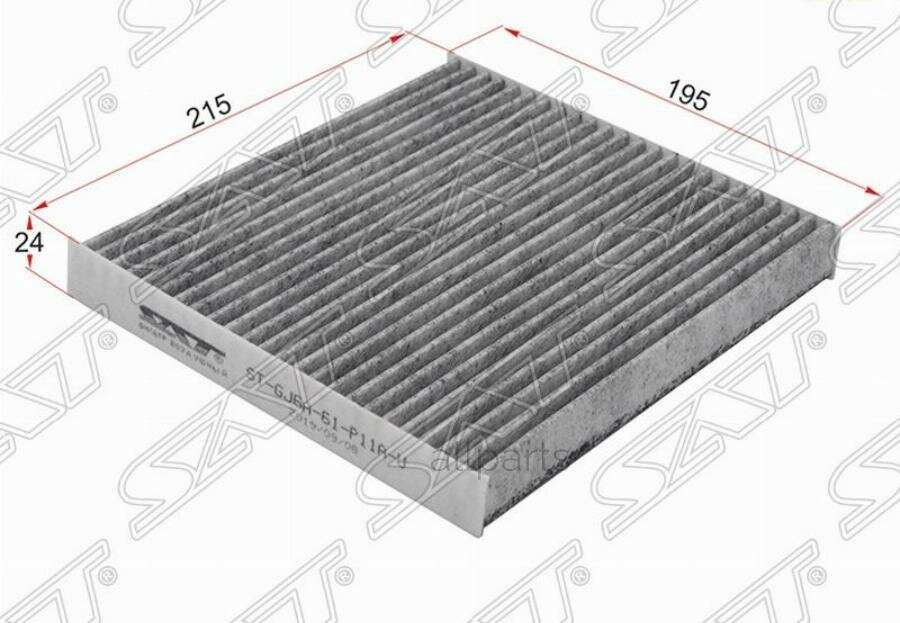 SAT ST-GJ6A-61-P11A-U Фильтр салонный Mazda 6 02-12 / CX-7 06-12