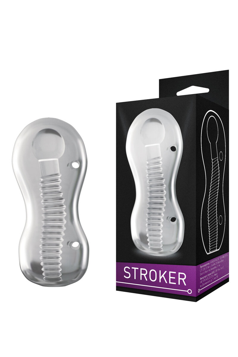 Мастурбатор Джага Джага Stroker, 401-05 BX DD, прозрачный