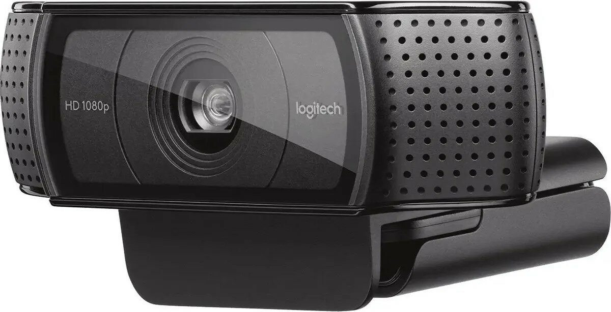 Веб-камера Logitech C920e, черный