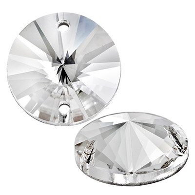 "Zlatka" ZSS-01 Crystal 12 мм стекло 4 шт в пакете с еврослотом белый (crystal)