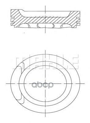 Поршень Mahle/Knecht арт. 034 01 00