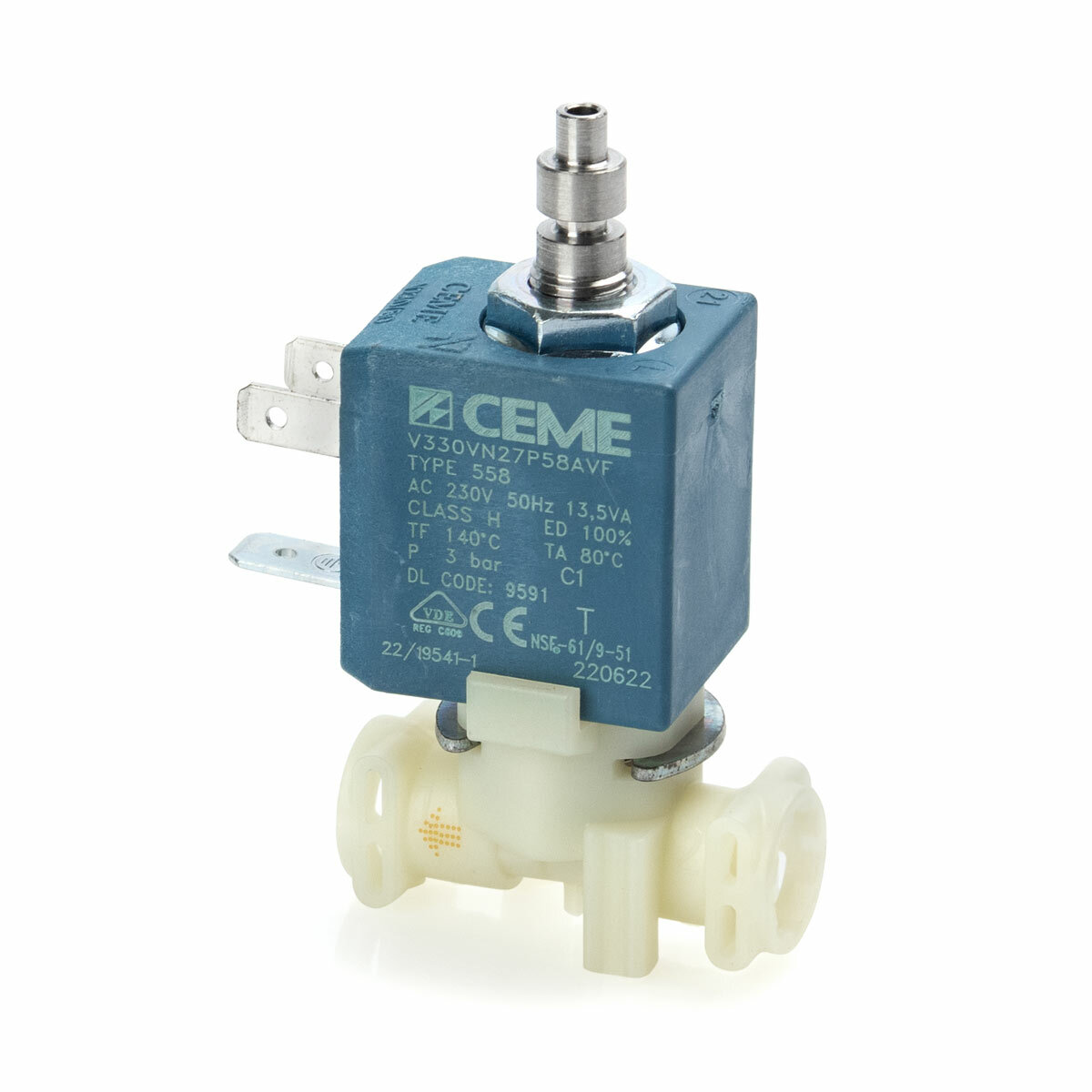 Клапан 3VA 230V кофемашины DeLonghi ECAM4 (5213229591)