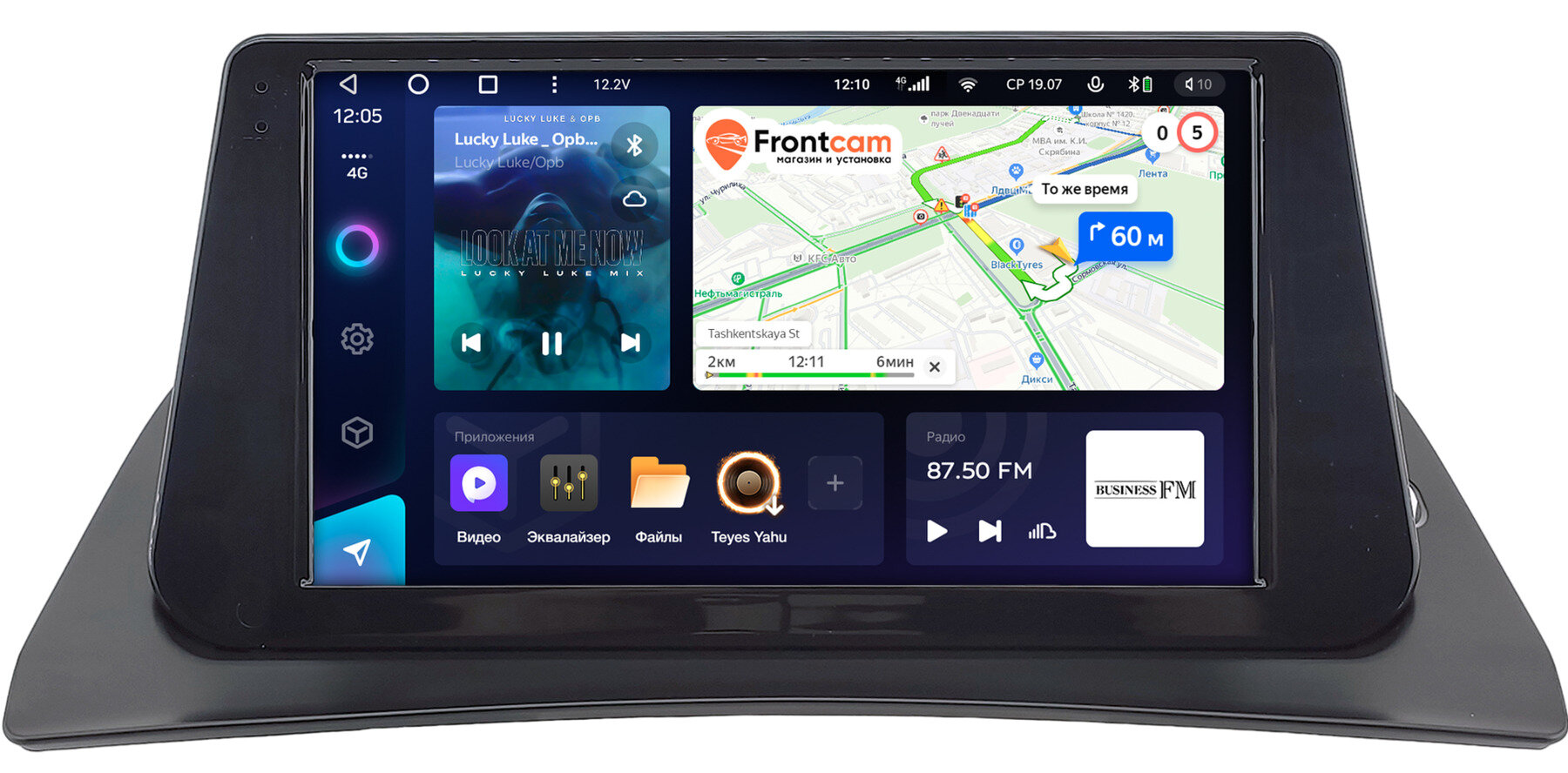 Штатная магнитола Teyes CC3L 4/32 9" RM-9-1218 Renault Kangoo 2 (2008-2021) Android 10 (4G-SIM, DSP, IPS)