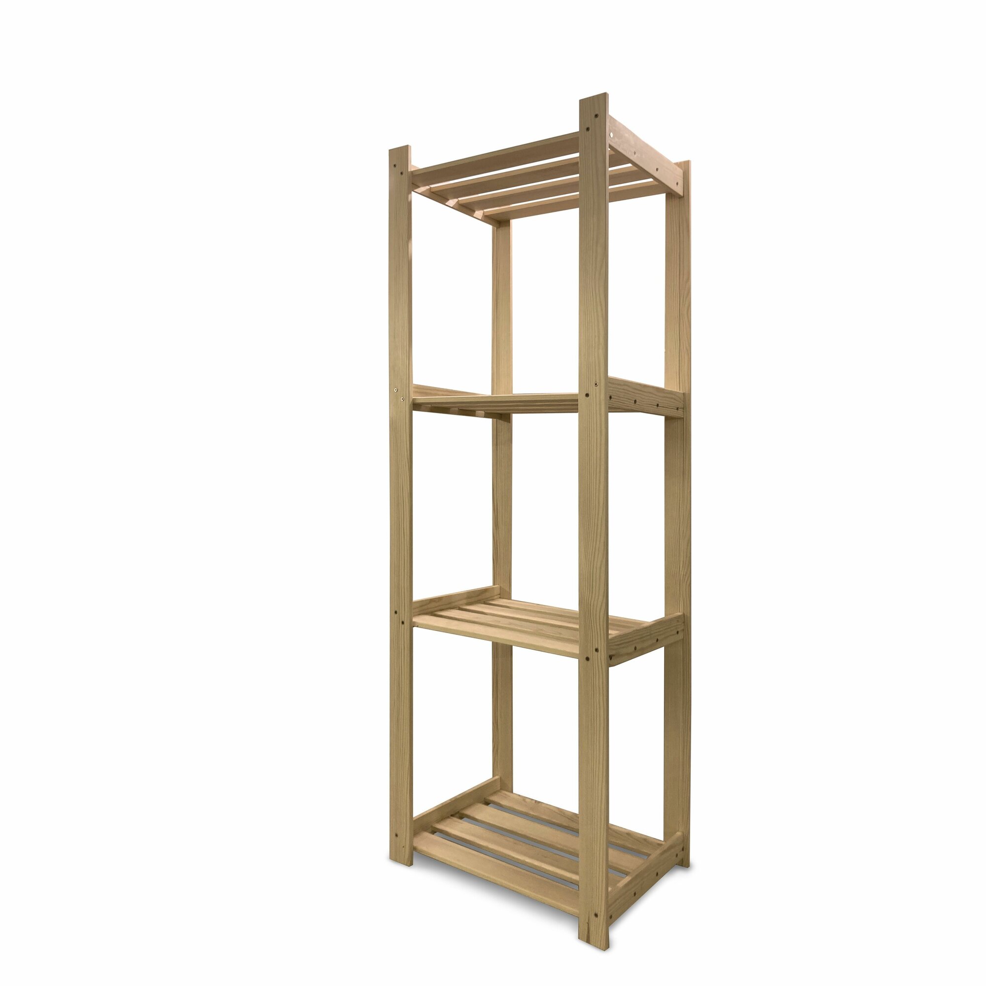 Стеллаж деревянный "Альберт" - 3 полки
