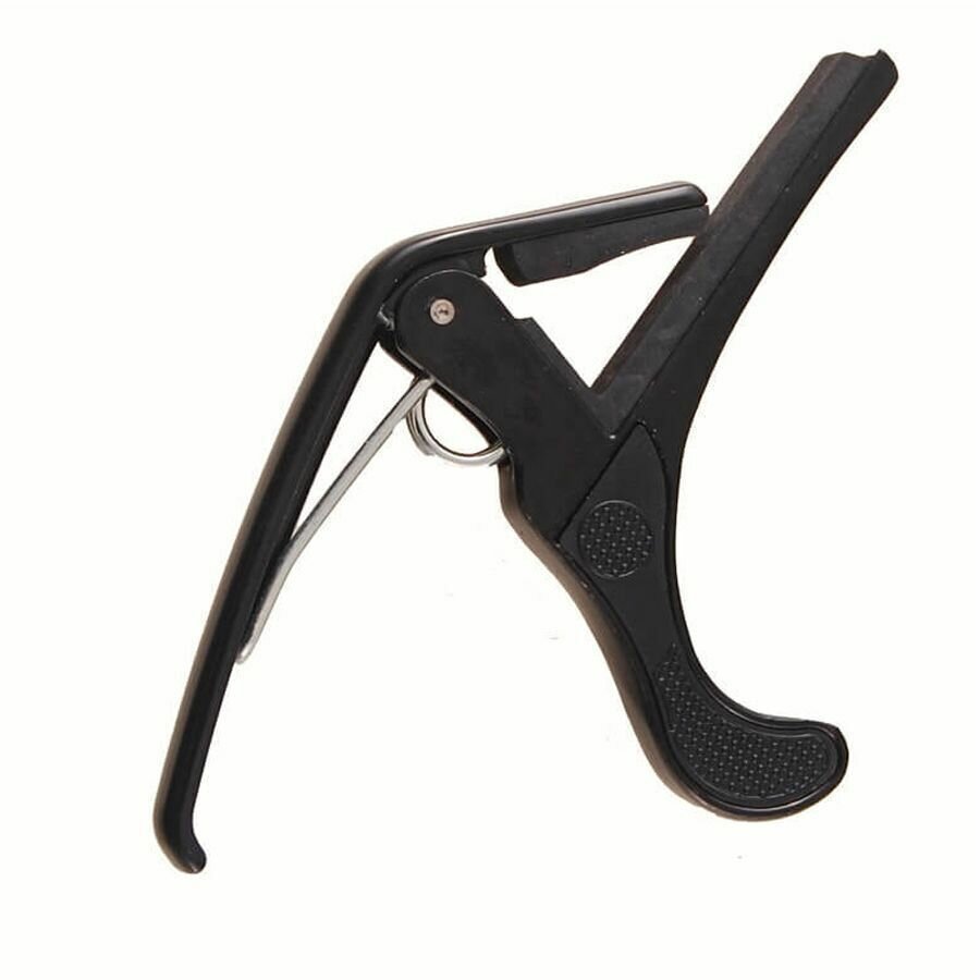 Alice A007C/BK - каподастр для классической гитары, белый