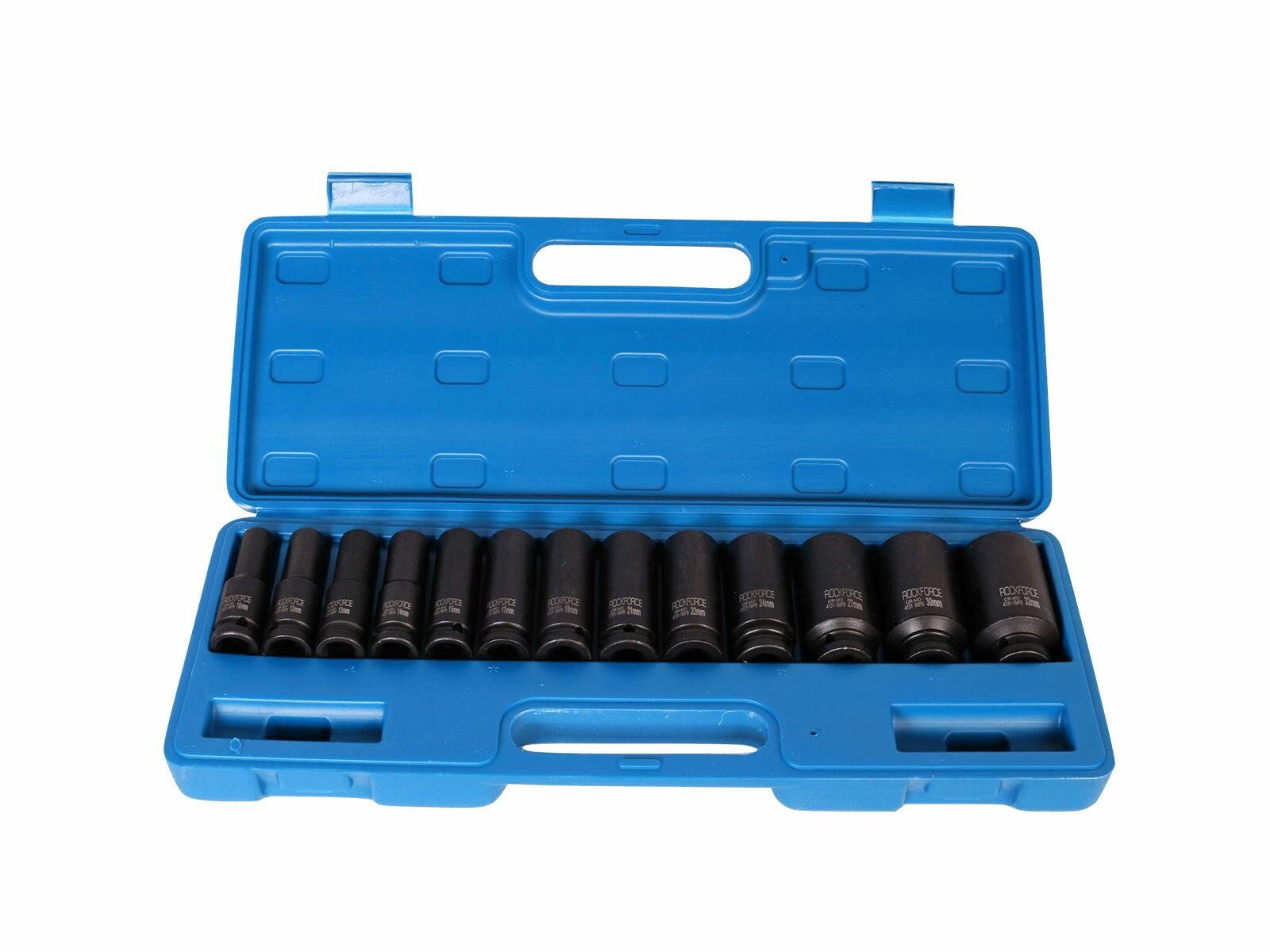 Набор головок ROCKFORCE ударных 6-гранный 1/2 13 предметов в кейсе