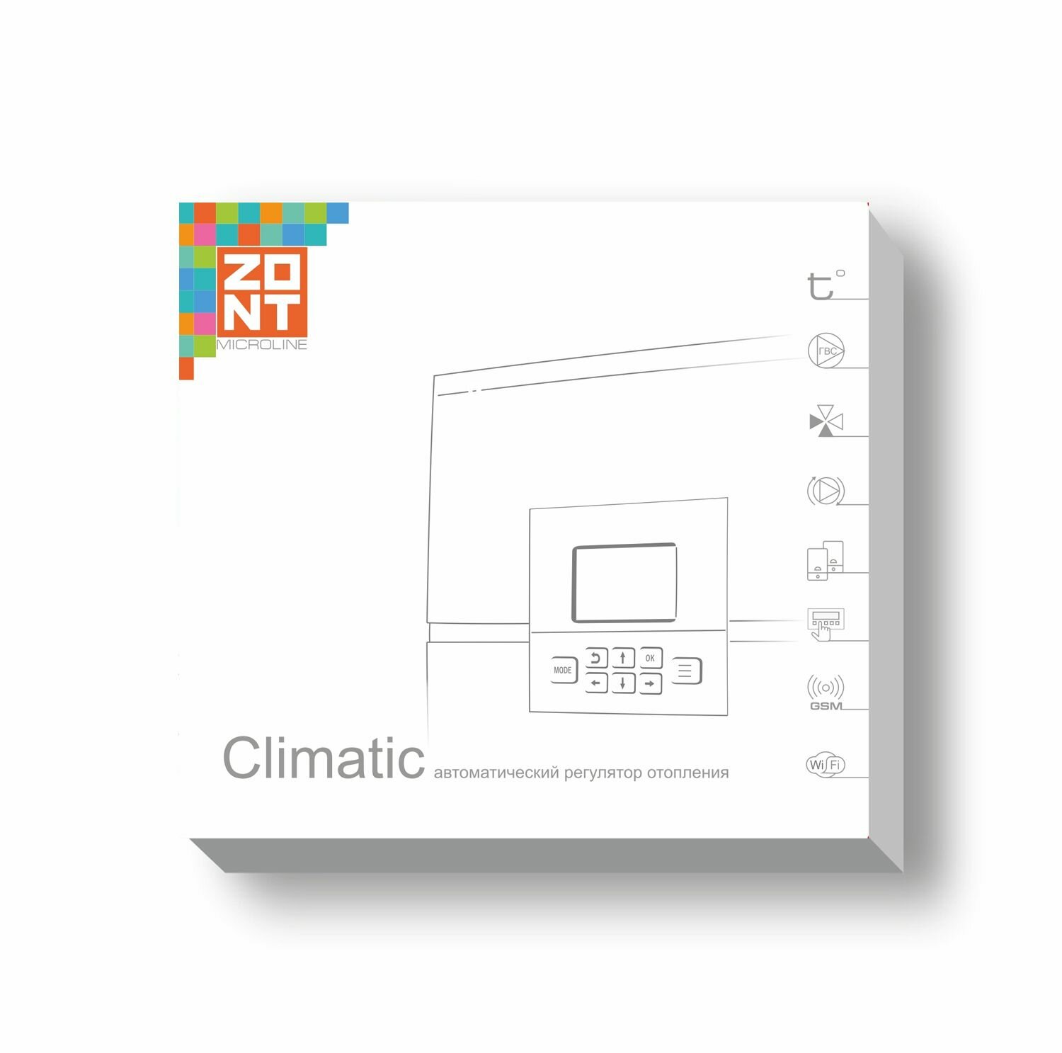 Автоматический регулятор Zont Climatic 1.3 для автоматизации Артикул ML00004486