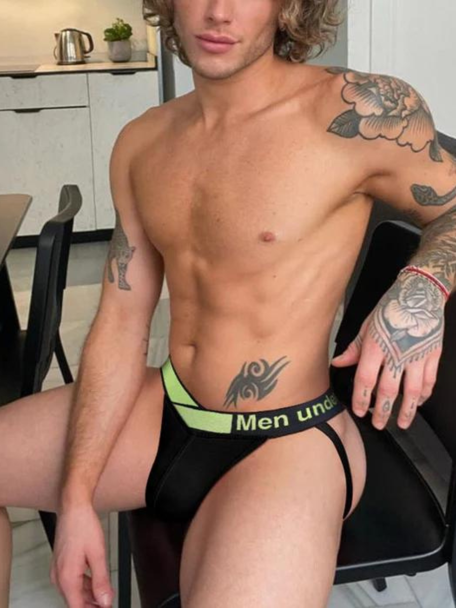 Мужские трусы джоки черные PUMP! MP246-2 XL (50)