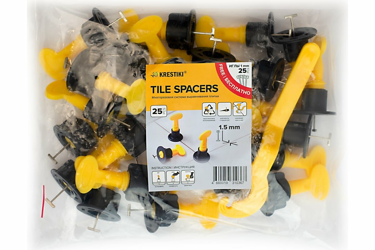 3D Krestiki Многоразовая СВП 1,5мм 25 шт 00-00001810