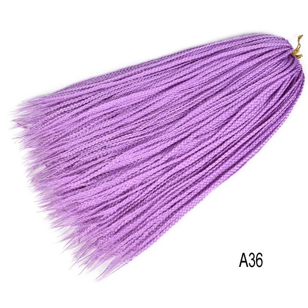 TOMO Синтетические косы 22 корня радужный омбре розовый красный 8 шт./лот, A36