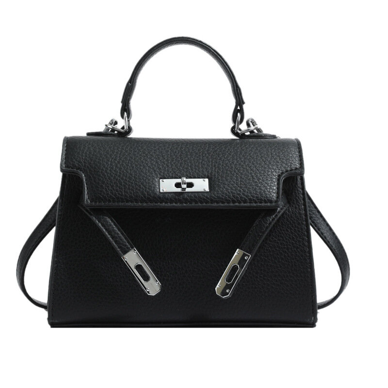 2025 Новая сумка Kelly для женщин, высококачественная роскошная нишевая сумка из мягкой кожи, модная сумка через плечо и подмышечная сумка