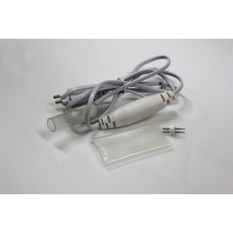 Силовой шнур для Светодиодной гирлянды дюралайт фиксинг LED-DL-2W-100M-240V Белый ПВХ (LED-DL-2W-CA-1-W). Neo-Neon