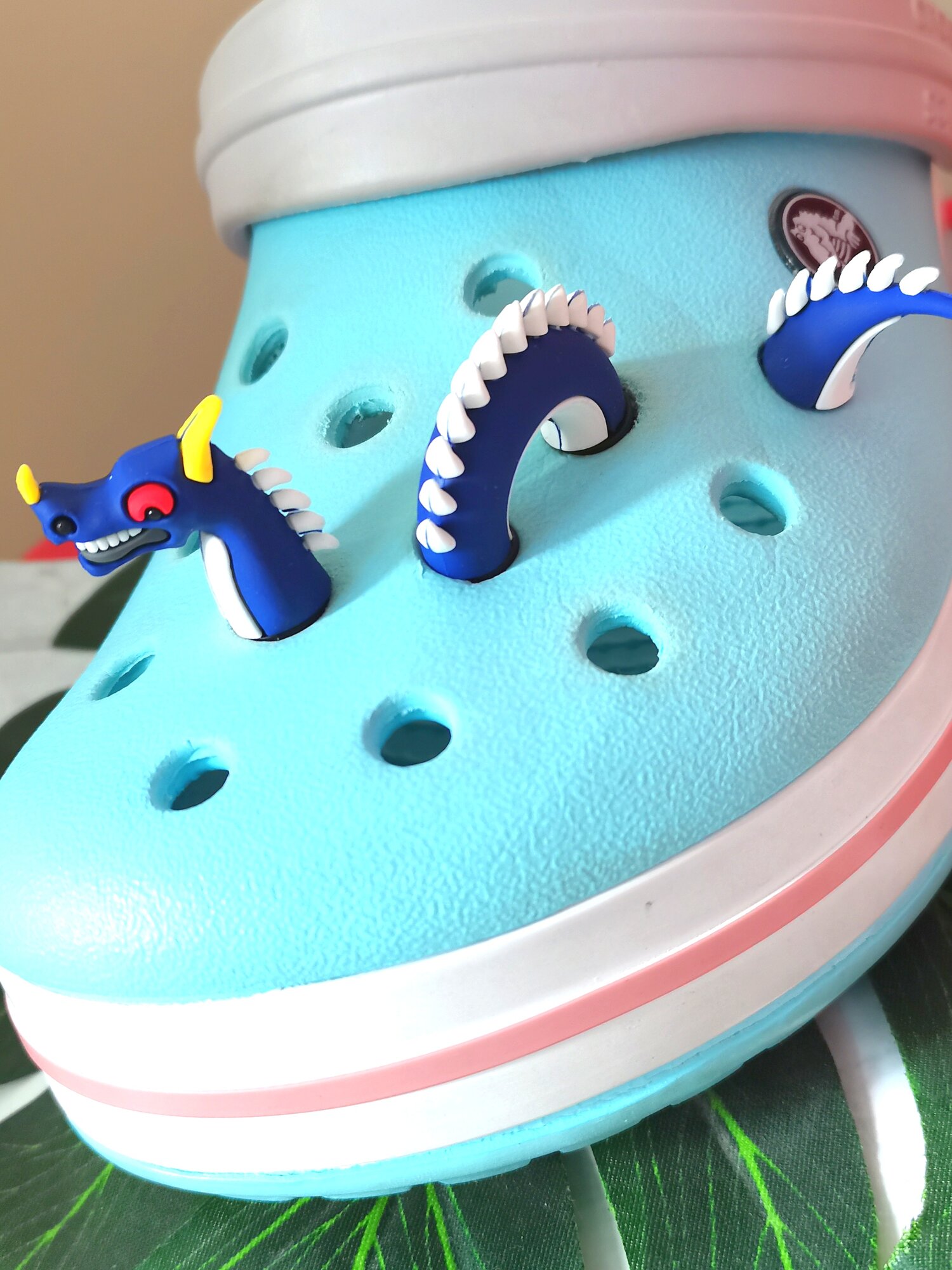 Джибитсы для Crocs 3-d Дракон для мальчиков