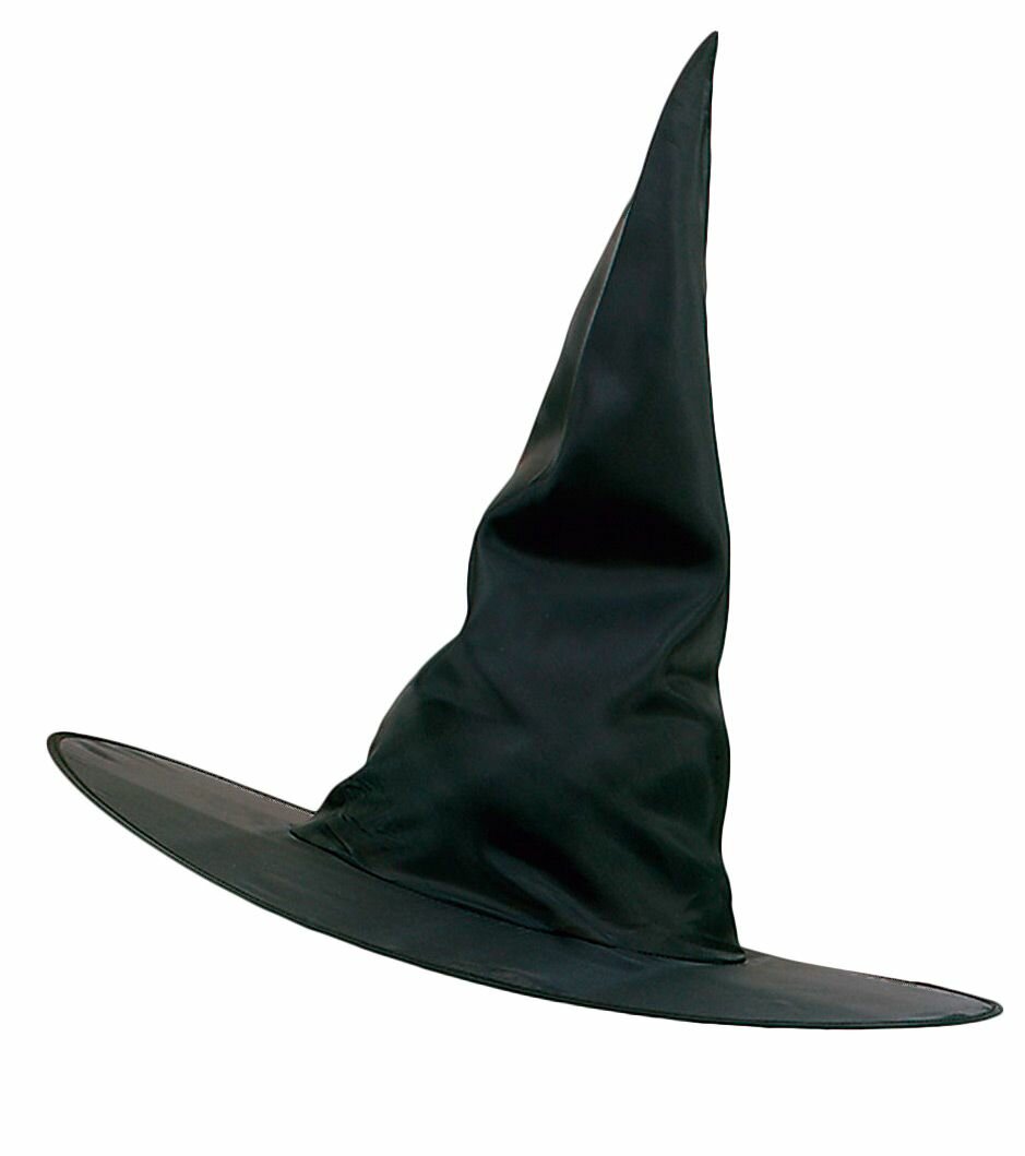 Колпак Bristol, ведьминский, нейлон, черный, высота 46, для Хэллоуина.