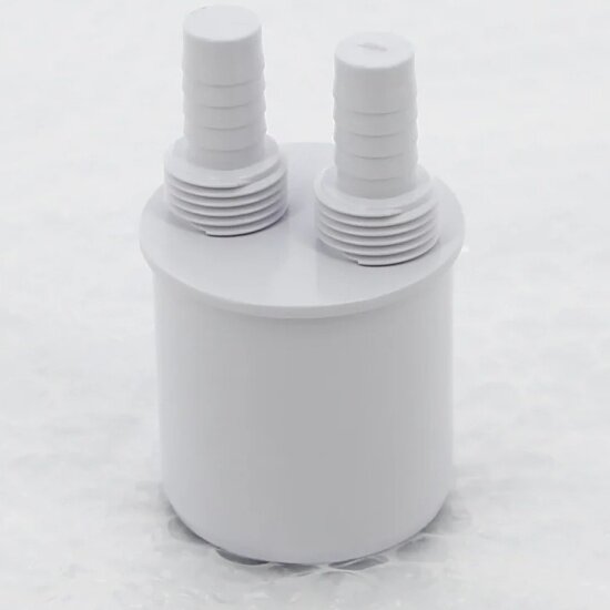 Адаптер Mcalpine WFH-CON50, вход 14 мм/ 1/2", выход 50 мм, для подключения слива с 2-мя прямыми отводами