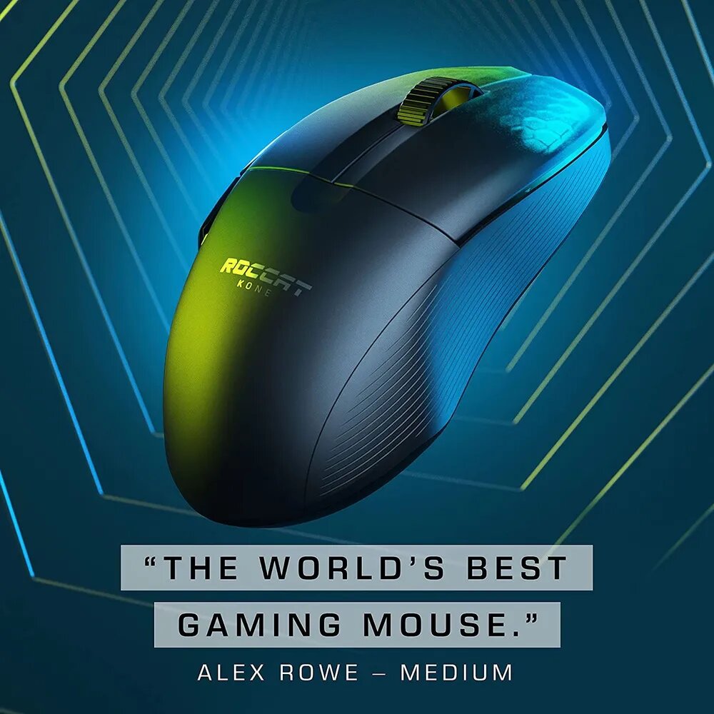 ROCCAT Игровая мышь беспроводная KONE PRO AIR