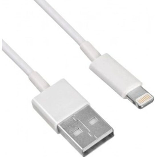Кабель Kingprice KP-USBAL-1m USB-A - Lightning, 1м, белый