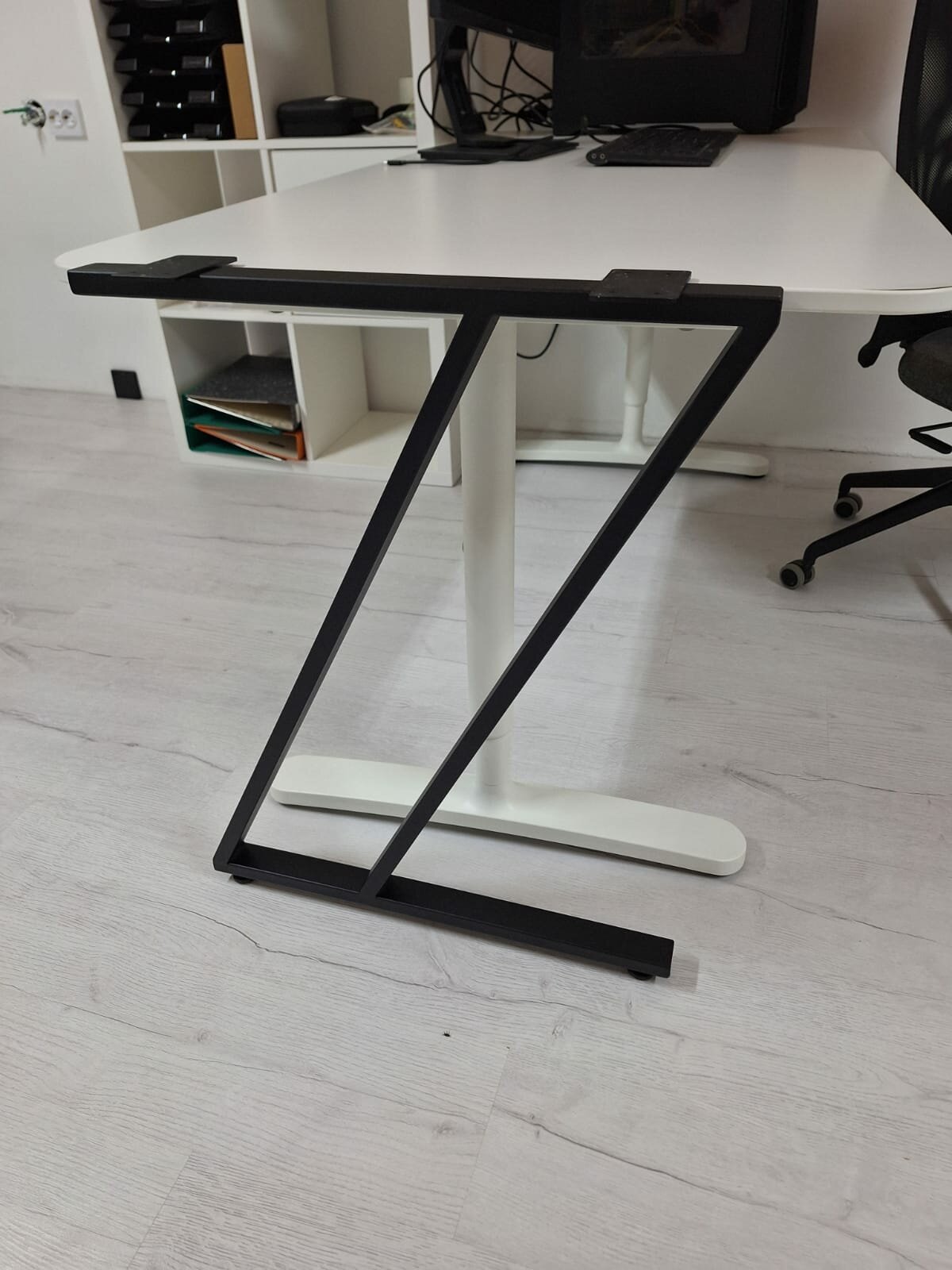 Металлическое подстолье, опора, Z-образная форма, лофт (за 1 шт.)