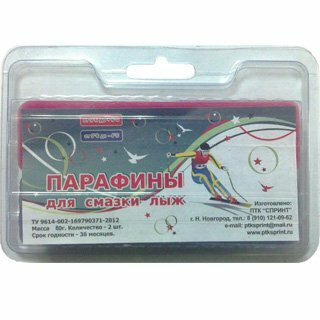 SPRINT Парафин комплект SPRINT 2 шт. PK 80 гр. (Фиолетовый-зеленый 0/-25)