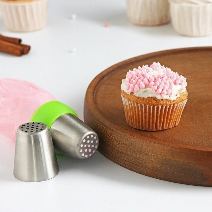 Насадка кондитерская травка, верх d-25мм , низ d-33мм , высота h-40мм