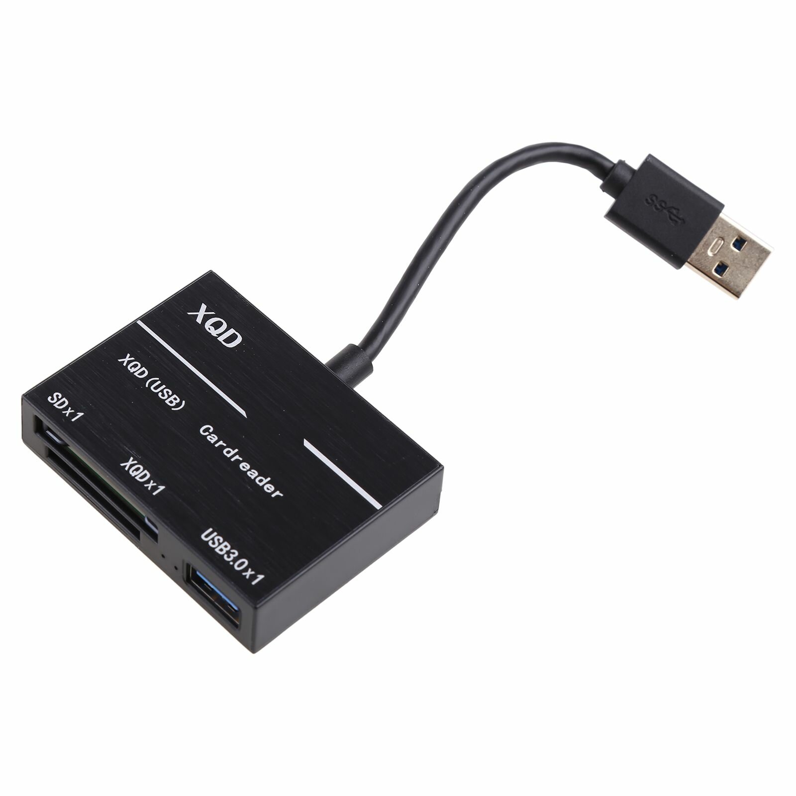 Мини-кард-ридер для MS //// TF карт + конвертер 3USB30 на 5 Гб/c портатив-ным преобразователем USB30