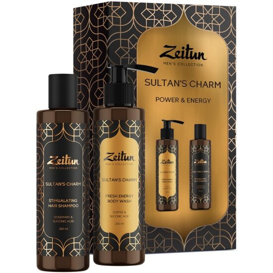 Подарочный набор Zeitun Sultan's charm (шампунь, гель для душа)